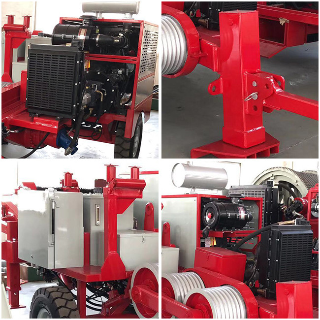 Extrator hidráulico da tubulação de GS90 Cummins Engine, cor vermelha ...